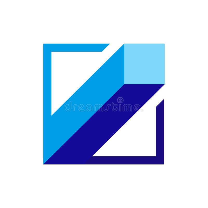 Simple and Strong Financial Company Logo Stock Vector - Illustration of ...