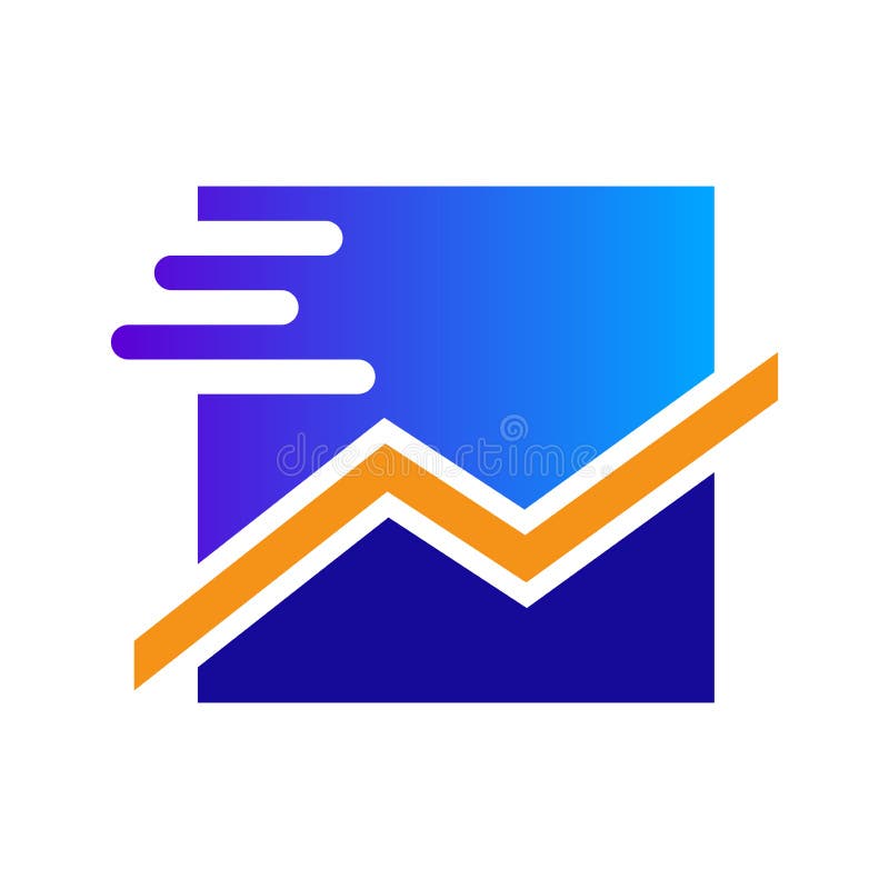 Simple and Strong Financial Company Logo Stock Vector - Illustration of ...