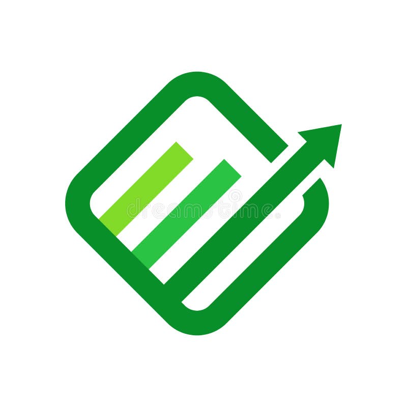 Simple and Strong Financial Company Logo Stock Vector - Illustration of ...