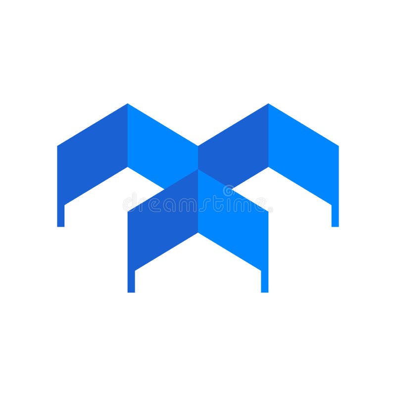 Simple and Strong Financial Company Logo Stock Vector - Illustration of ...