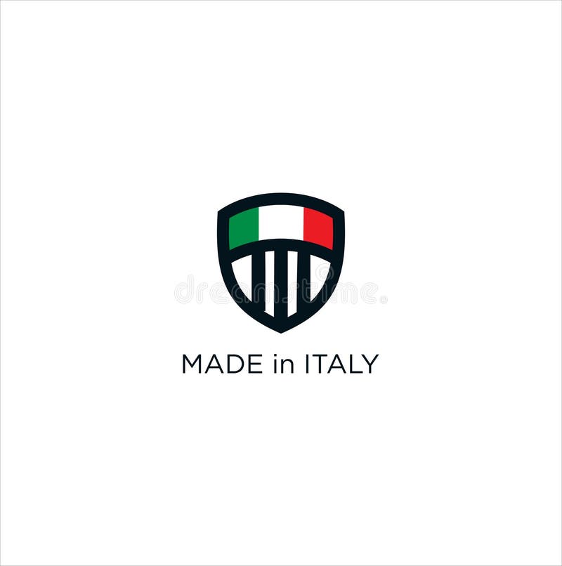 Italy Logo Desogn. Shield Italy Logo Design Vector .Made in Italy Logo ...