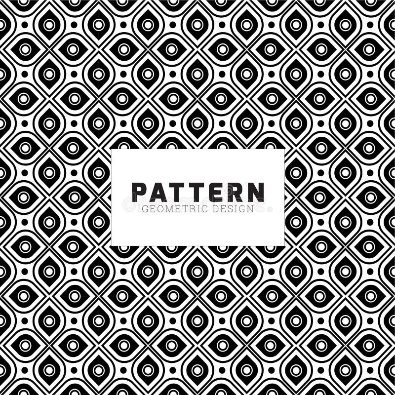 Geometric Seamless Pattern Print Stock Illustration - Illustration of ...