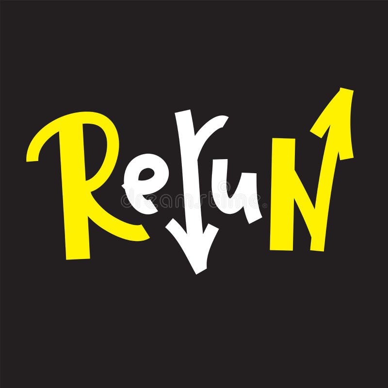 Rerun Stock Illustrations – 158 Rerun Stock Illustrations, Vectors ...