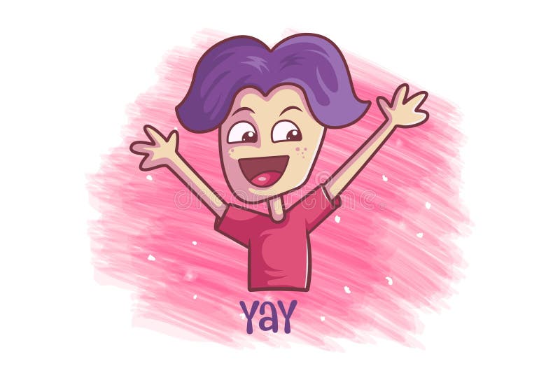 Yay Stock Illustrations – 522 Yay Stock Illustrations, Vectors ...