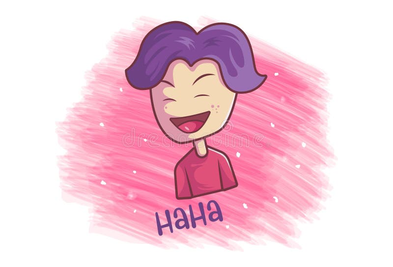 Laughing Haha Stock Illustrations – 167 Laughing Haha Stock ...