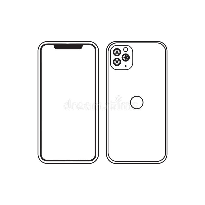 Simple Iphone Vector