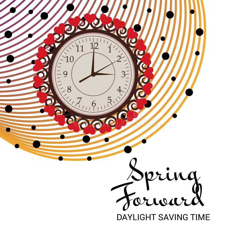 Daylight Savings Fall Back Vector Stock Illustrations – 166 Daylight ...