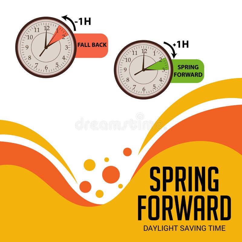 Daylight Savings Fall Back Vector Stock Illustrations – 166 Daylight ...