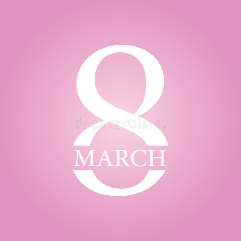 March 8 International Women`s Day. Vector Illustration for Banner ...