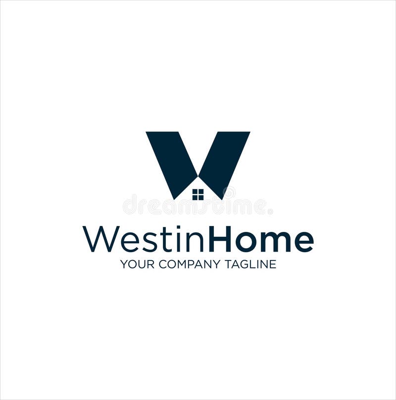 Letter W Real Estate Logo Design Vector . Initial W Home Logo Vector ...
