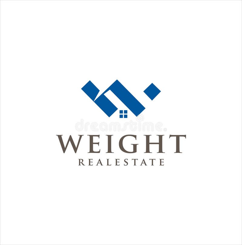Letter W Real Estate Logo Design Vector . Initial W Home Logo Vector ...