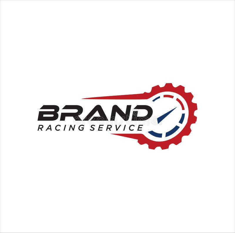 Speedometer Logo Design Template . Service Racing Logo Design Vector ...