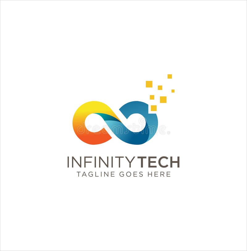 Infinity Tech Logo with Modern Concept and Business Card Design Premium ...