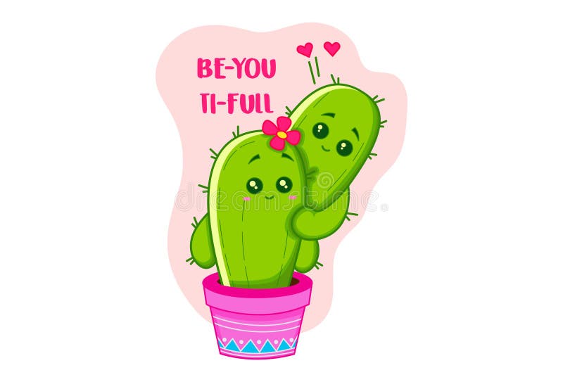 Cactus Hugging Stock Illustrations – 30 Cactus Hugging Stock ...