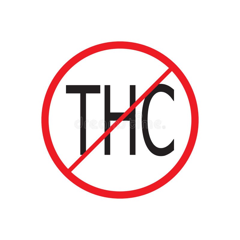 Marijuana Prohibition Sign. Vector Illustration. Stock Vector ...