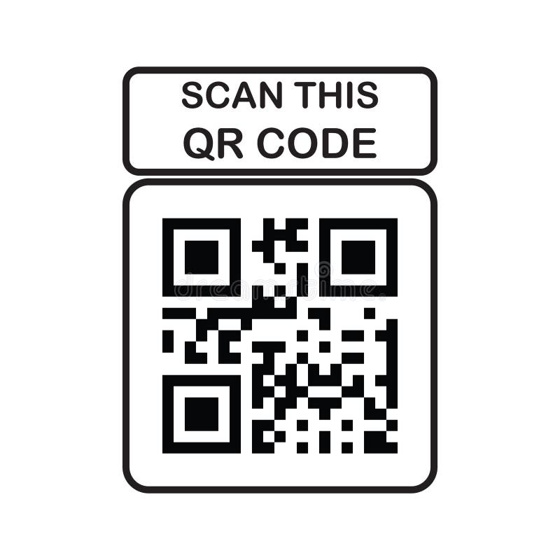 Scan this Qr Code. Vector for Business, Online Store, Retail, Company ...