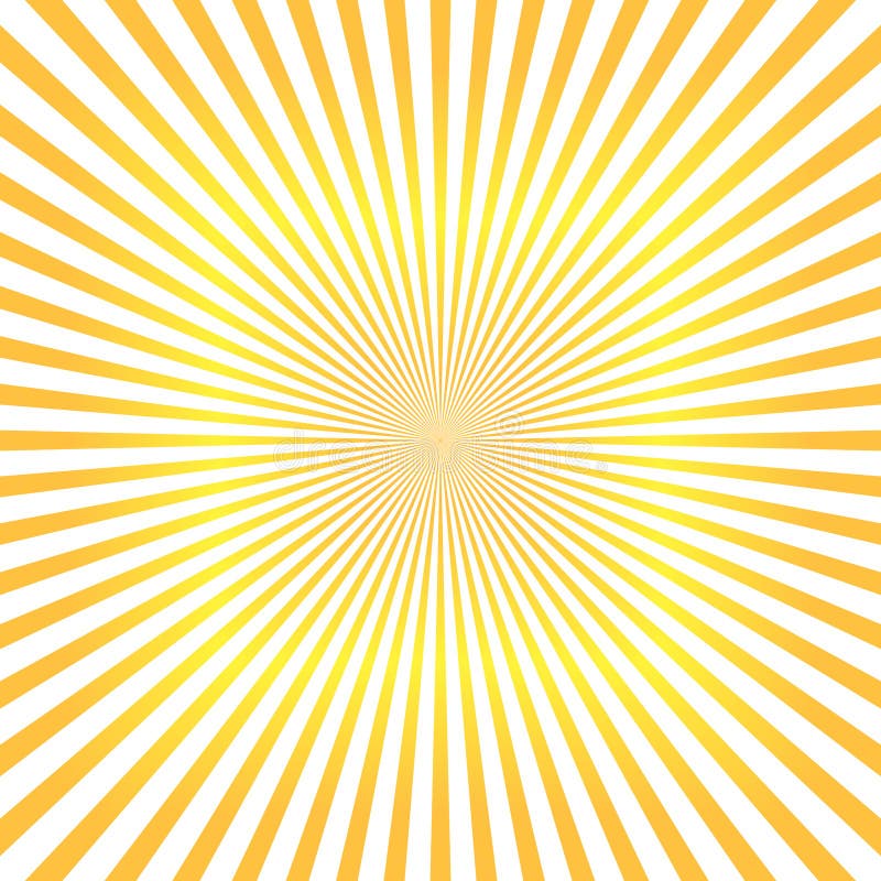 Vintage Abstract Sun Rays Template Background. Sunlight Retro Abstract ...