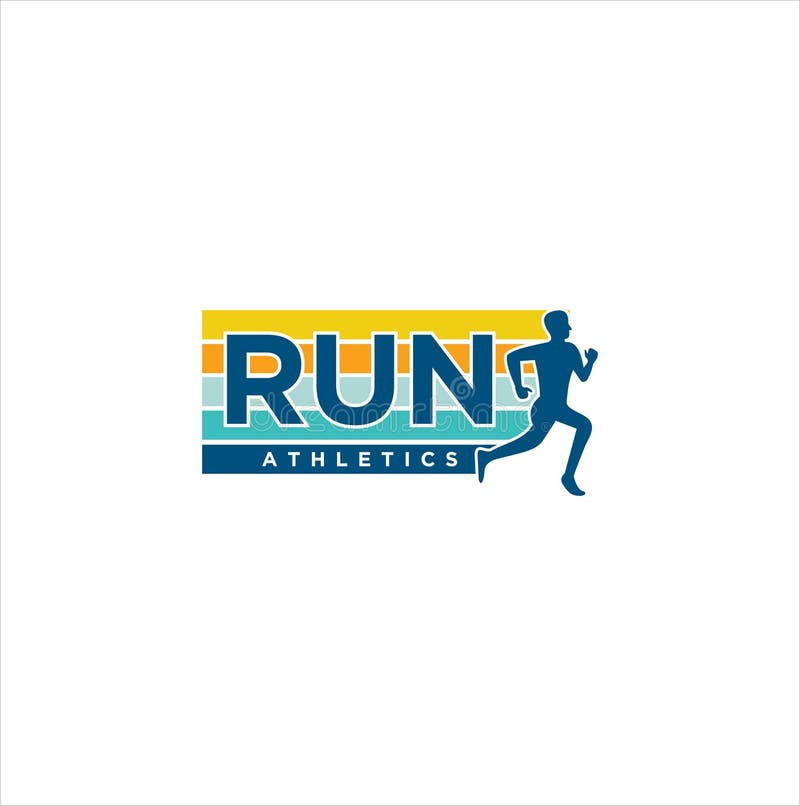 Run Logo Design Vector Stock Symbol . Running Logo Sport Concept ...