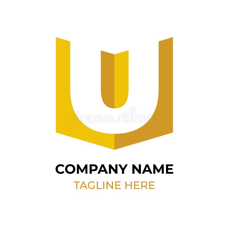 Letter U Design Vector for Business Company Logo Stock Vector ...