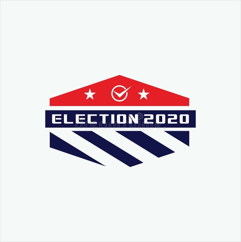 Big Set of 2020 United States of America Presidential Election Logo ...