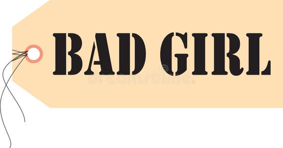Bad Girl - Vector Illustration Design for Banner, T Shirt Graphics ...
