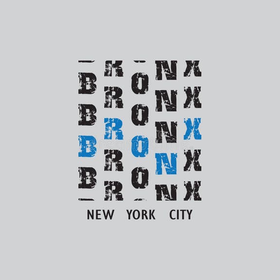 Bronx - Vector Illustration Design for Banner, T Shirt Graphics ...