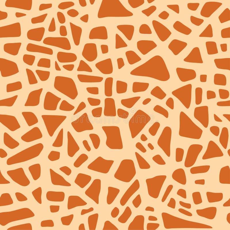 Giraffe Texture Pattern Seamless Repeating Orange, Safari, Zoo, Jungle ...