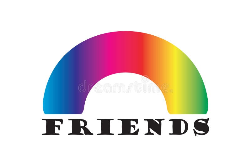 Friends - Vector Illustration Design for Banner, T-shirt Graphics ...