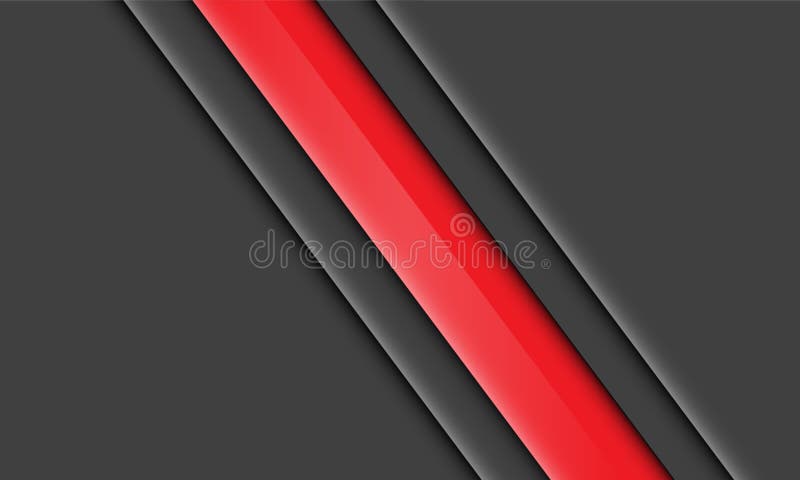 Abstract Red Line Slash on Grey Design Modern Luxury Futuristic ...