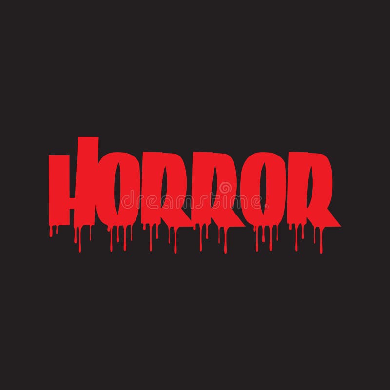 Horror - Vector Illustration Design for Banner, T-shirt Graphics ...