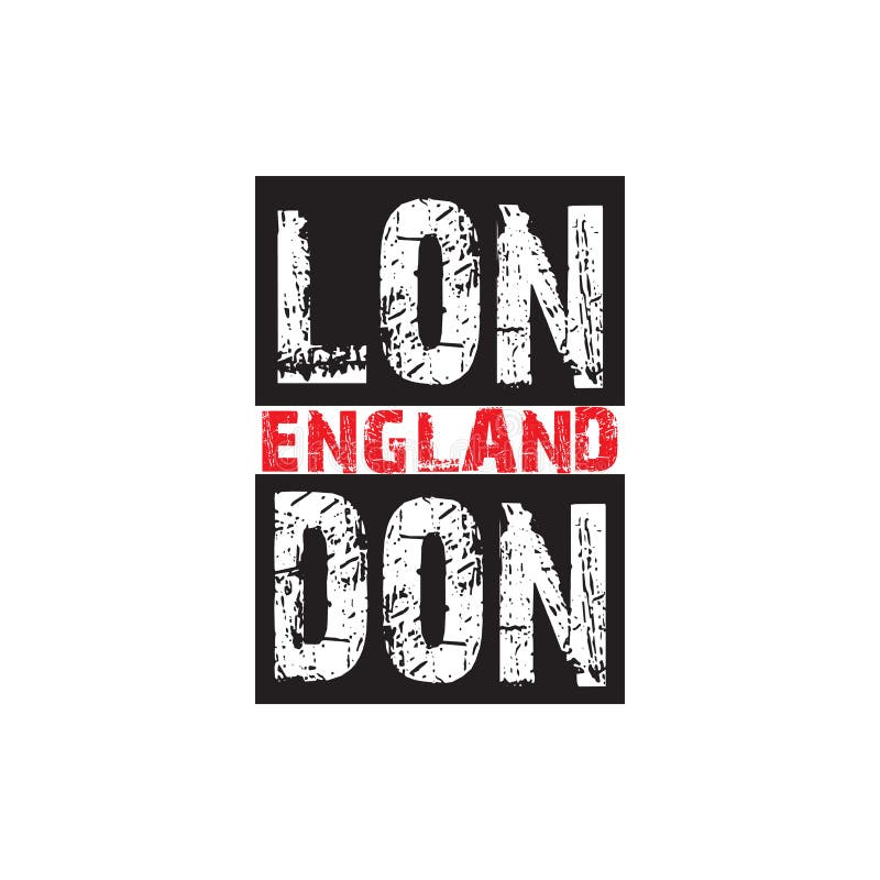 London - Vector Illustration Design for Banner, T Shirt Graphics ...