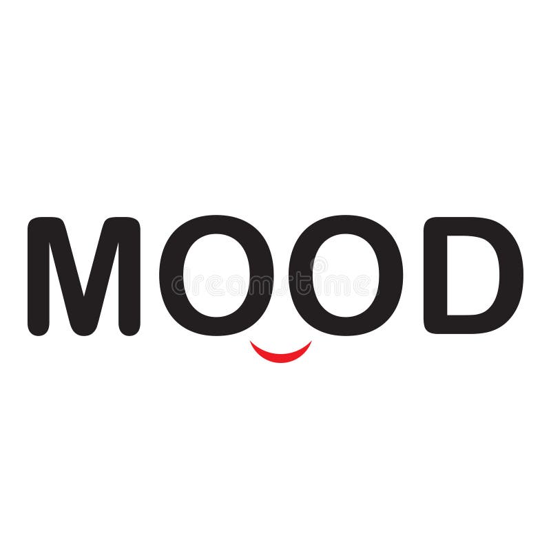 Mood - Vector Illustration Design for Poster, Textile, Banner, T Shirt ...