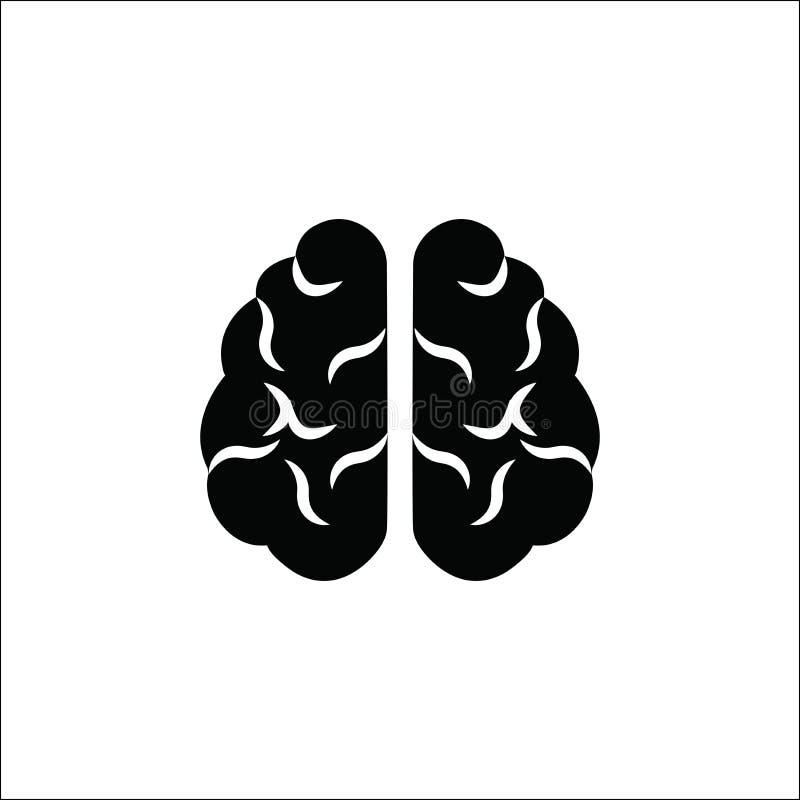 Brain Icon. Neuroscience Icon. Stock Vector - Illustration of ...