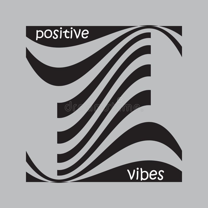 Positive Vibes - Vector Illustration Design for Banner, T Shirt ...