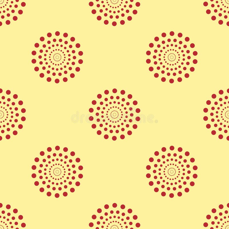 Abstract Dotted Circles. Dots in Circular Form. Circles and Dots ...