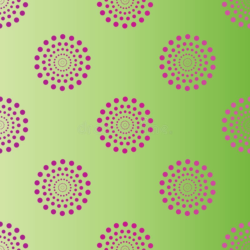 Abstract Dotted Circles. Dots in Circular Form. Circles and Dots ...