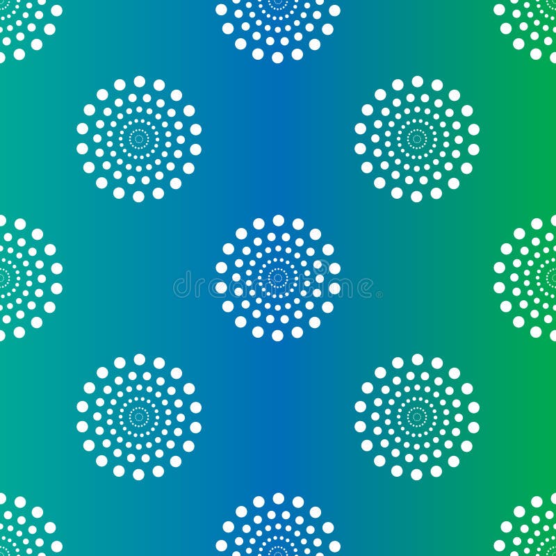 Abstract Dotted Circles. Dots in Circular Form. Circles and Dots ...