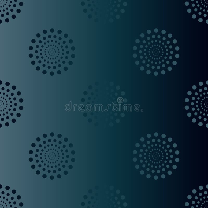 Abstract Dotted Circles. Dots in Circular Form. Circles and Dots ...