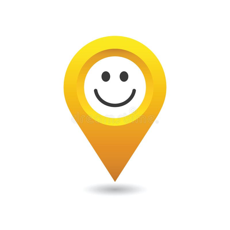 Map Pin, Location Pointer Vector Design Stock Vector - Illustration of ...