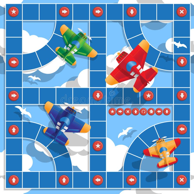 Game Map Game Board Top View Stock Illustrations – 138 Game Map Game ...