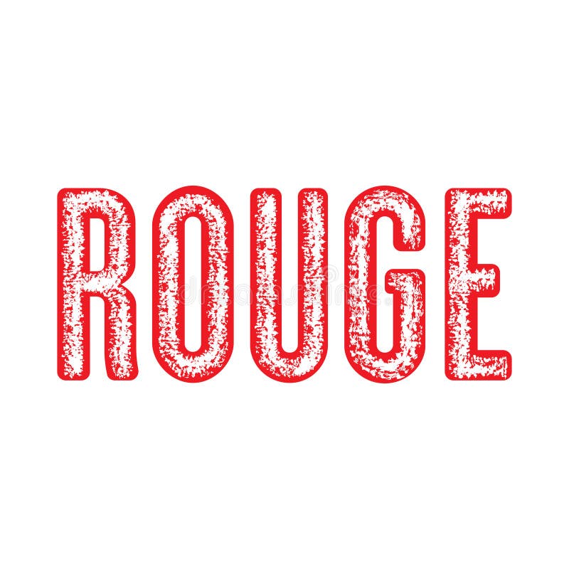 Rouge - Vector Illustration Design for Banner, T Shirt Graphics ...
