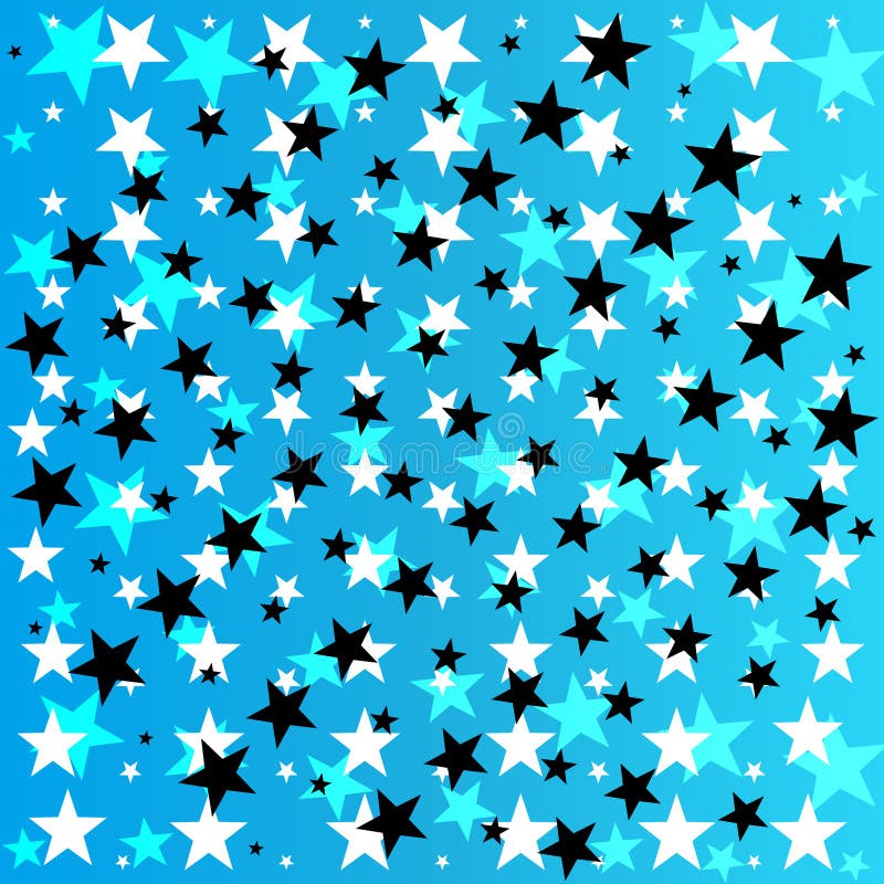 Geometric Pattern with Stars. Abstract Seamless Stars Background Stock ...