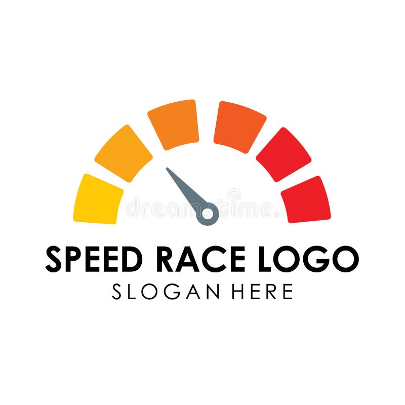 Symbol of Speed Logo Design.vector Icon Stock Vector - Illustration of ...