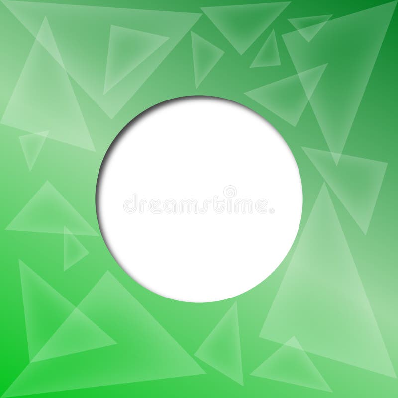 Triangle Design Illustration. Abstract Frame of Triangle Vector Graphic ...