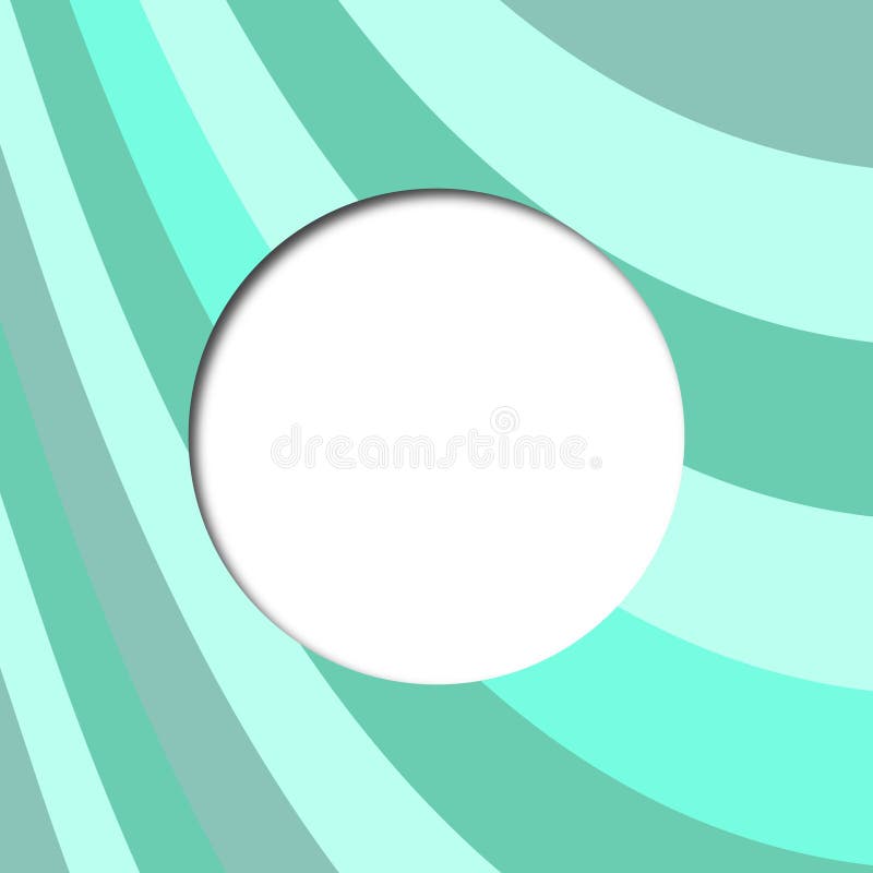 Colorful Waves Design Illustration. Abstract Frame of Waves Vector ...