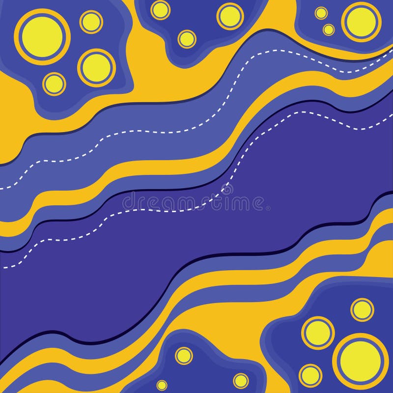 Flat Abstract Background, with Purple Color Stock Vector - Illustration ...