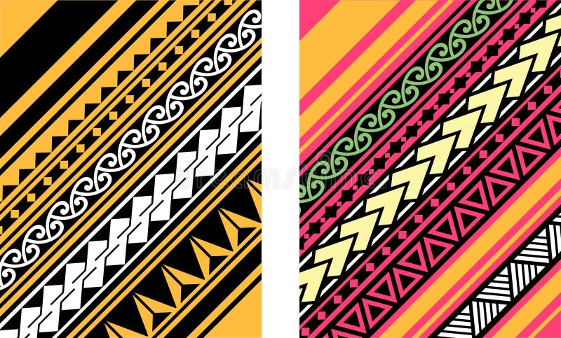 Samoan Digital Paper Vector, Polynesian Pattern Print, Pattern ...