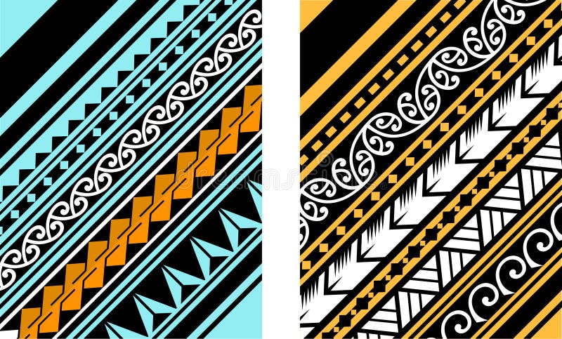 Samoan Digital Paper Vector, Polynesian Pattern Print, Pattern ...