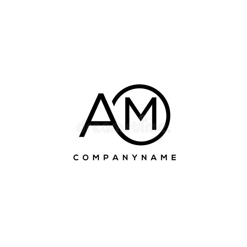 Initial Letter with Circle Combination. Stock Vector - Illustration of ...