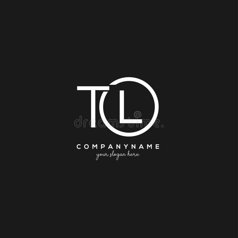 Initial Letter with Circle Combination. Stock Vector - Illustration of ...